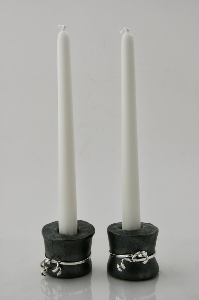Short Ribbon Candlestick – SterlingAndSteel